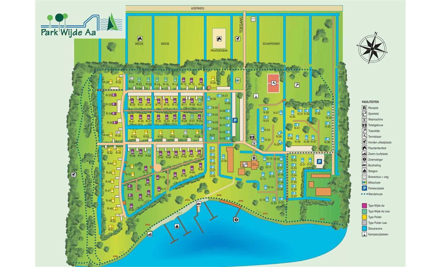 Village map of Park Wijde Aa | ParkExplorer